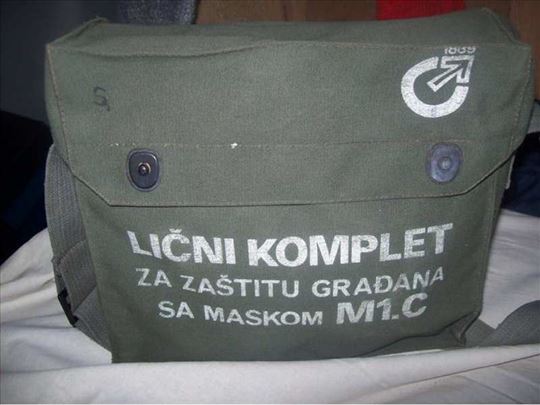 Lični komplet za zaštitu sa maskom M1.C i torbom