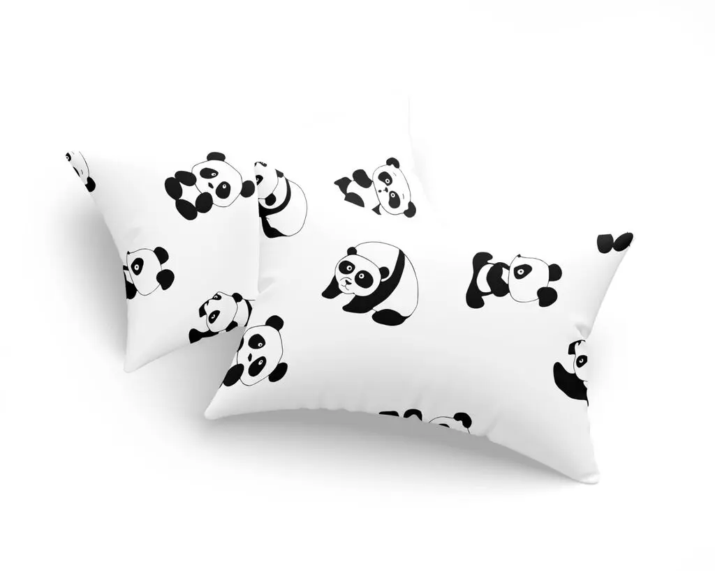 L'essentiel Maison Set jastučnica Panda, Beli