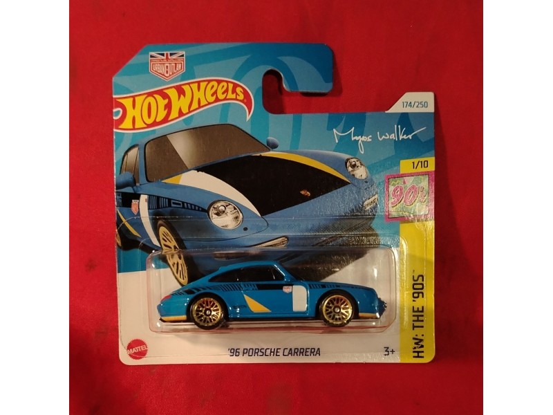Hot Wheels `96 Porsche Carrera