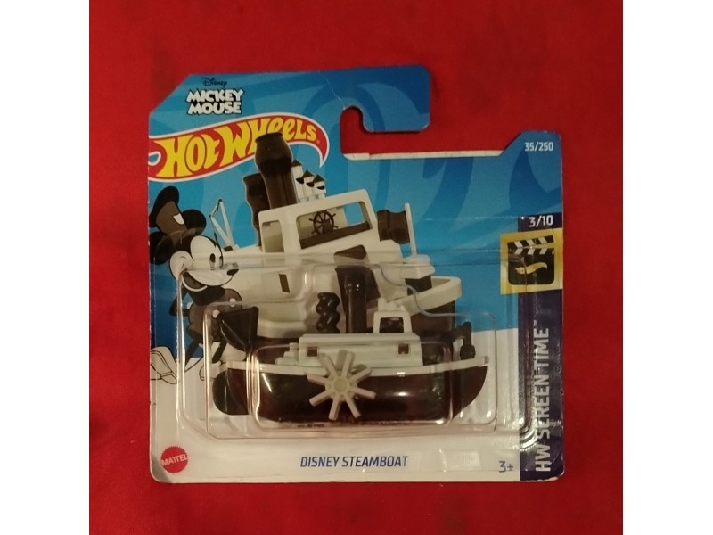Hot Wheels metalni Disney Steamboat
