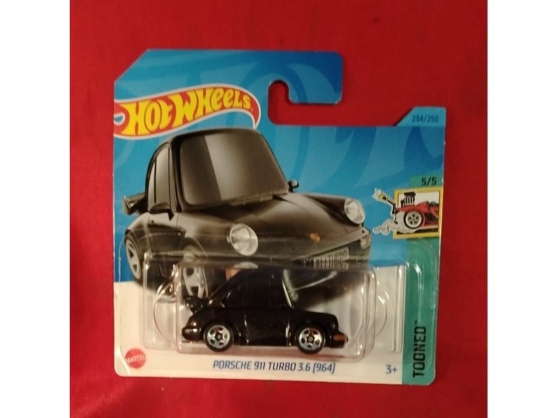 Hot Wheels metalni automobil Porsche 911 Turbo 3.6 964