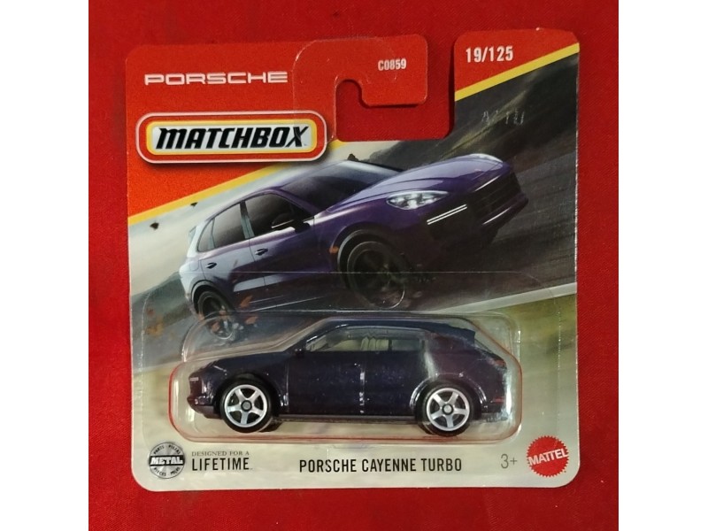 Hot Wheels metalni automobil Porsche Cayenne Turbo