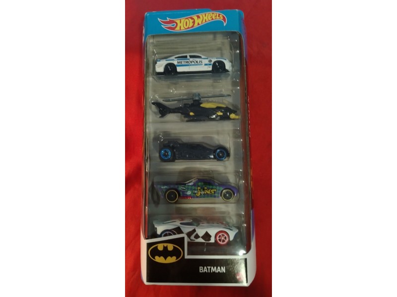 Hot Wheels metalni automobil SET Batman