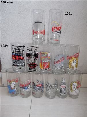 CocaCola Coca Cola KokaKola čaše 1989/91