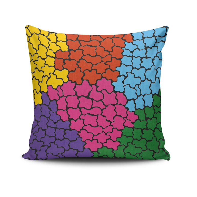 Aberto Design Jastuk 43x43cm Šareni
