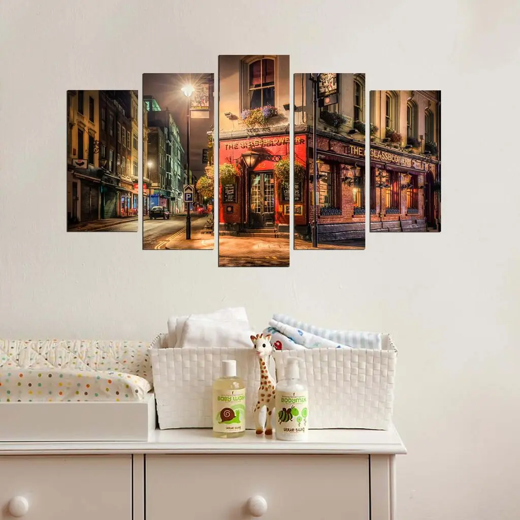 Wallity Set Slika 5MX-82, 5 Delova