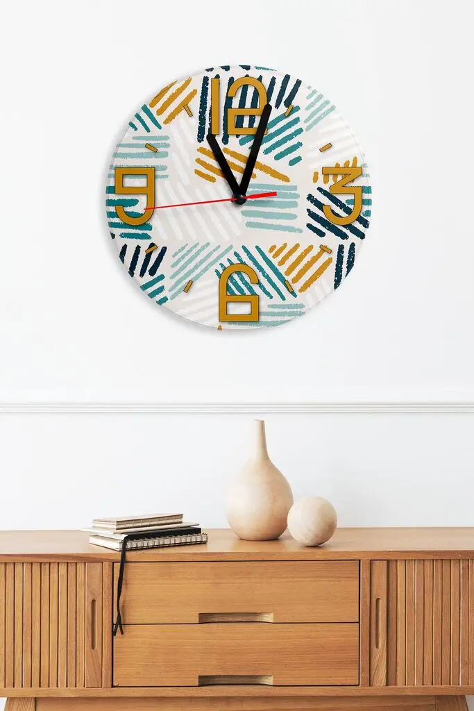 Wallity Zidni sat Artavessa3Dclock22, 36x36x1 cm