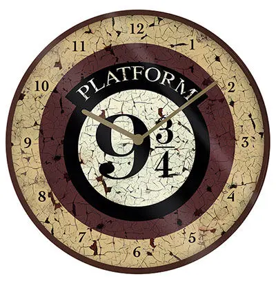 Zidni sat Harry Potter Platform 9 3/4