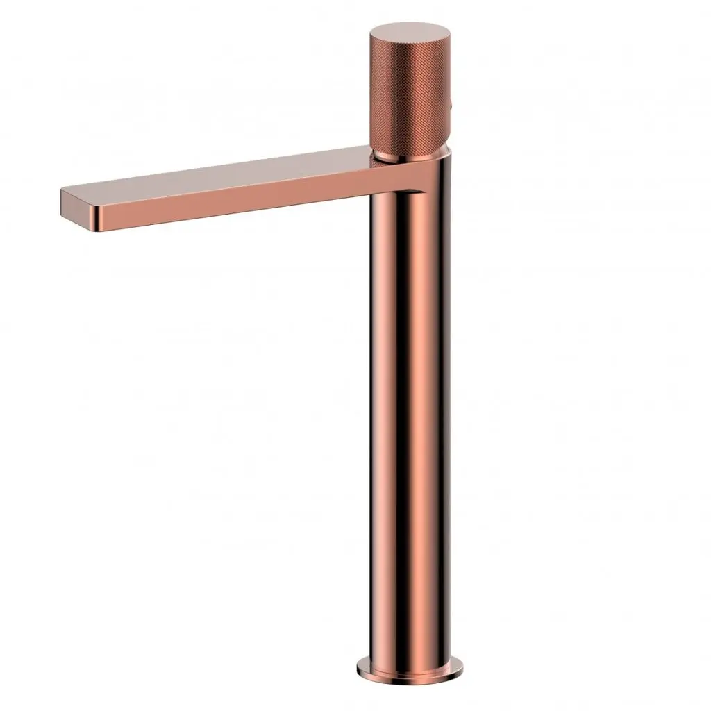 Copen Baterija za lavabo Grip, Visoka, Rose gold