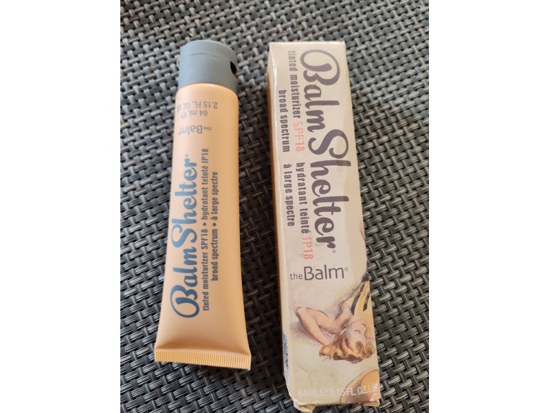 THE BALM BALM SHELTER TONIRANA KREMA SPF 18