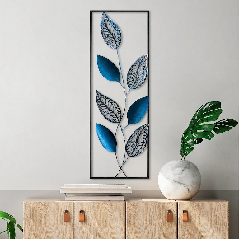 Wallity Zidna dekoracija Leaf, 32x90 cm, Šarena