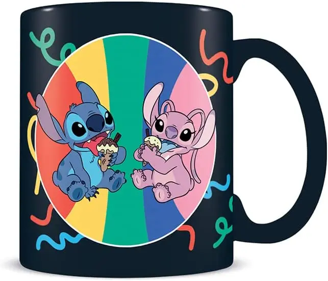 Mug and Coaster Lilo and Stitch - Iou Are Mi Fave