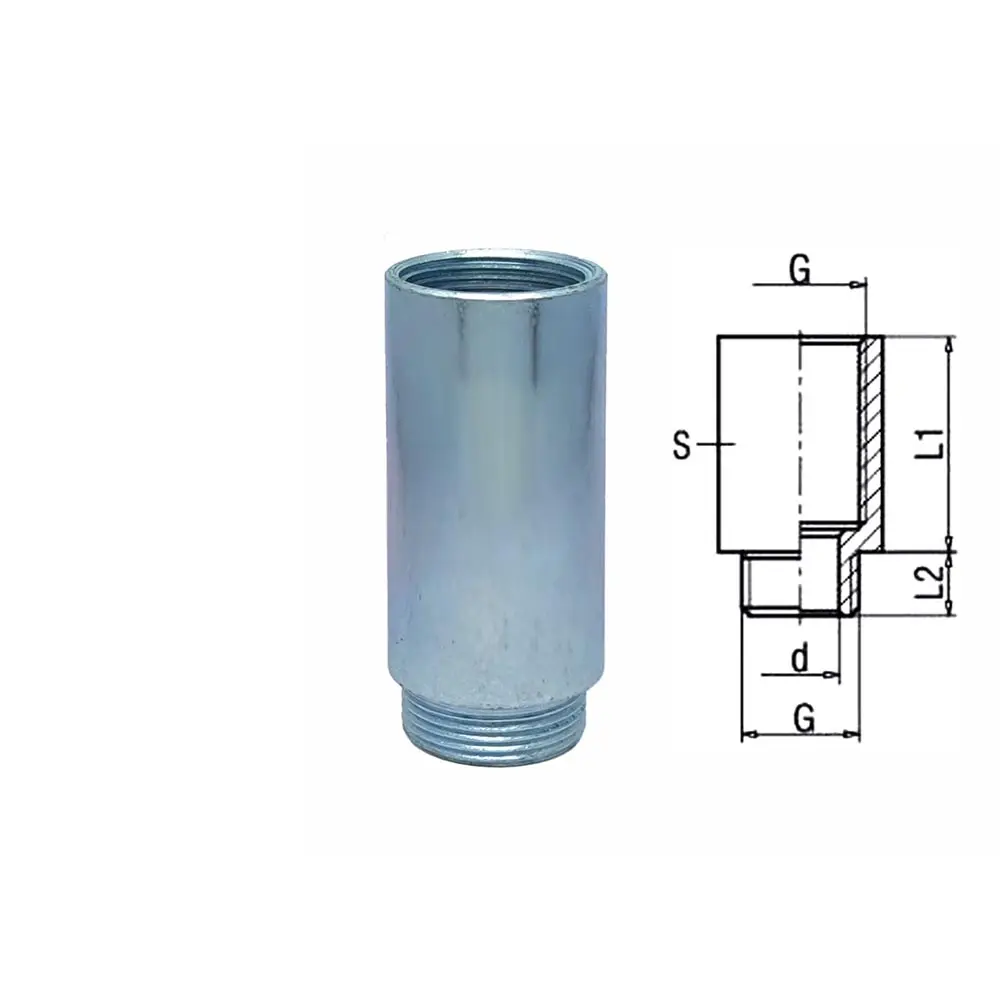 Vodovodni produžetak 3/4''x 40 mm, Ø30x55 mm