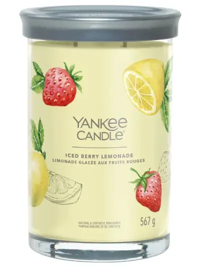 Yankee Candle Sveća Signature Large Tumbler, Limunada sa ledenim bobičastim voćem