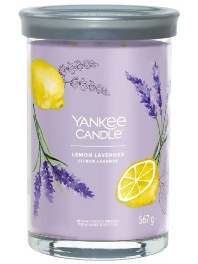 Yankee Candle Sveća Signature Large Tumbler, Limun i lavanda