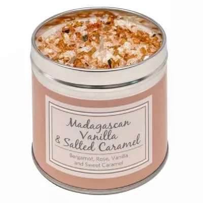 Best Kept Secrets Ltd Mirisna sveća sa gliterom Seriously Scented Madagascan Vanilla and Salted Caramel