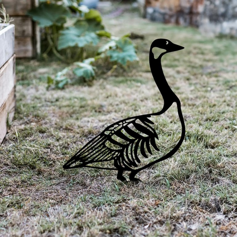 Aberto Design Dekorativna figura Goose 03, 60x37 cm, 1.5 mm