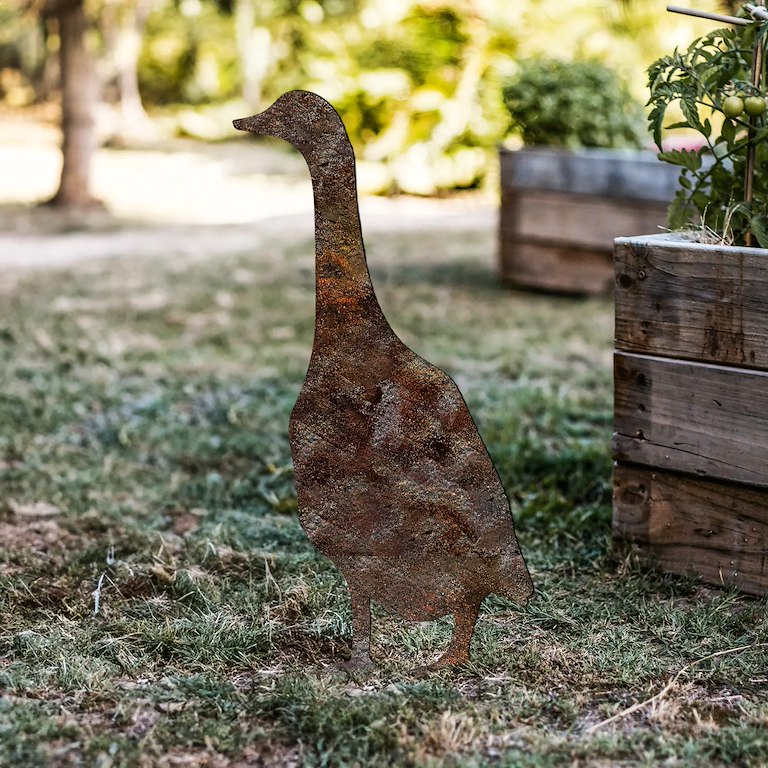 Aberto Design Dekorativna figura Goose -A 04, 65x26 cm, 1.5 mm