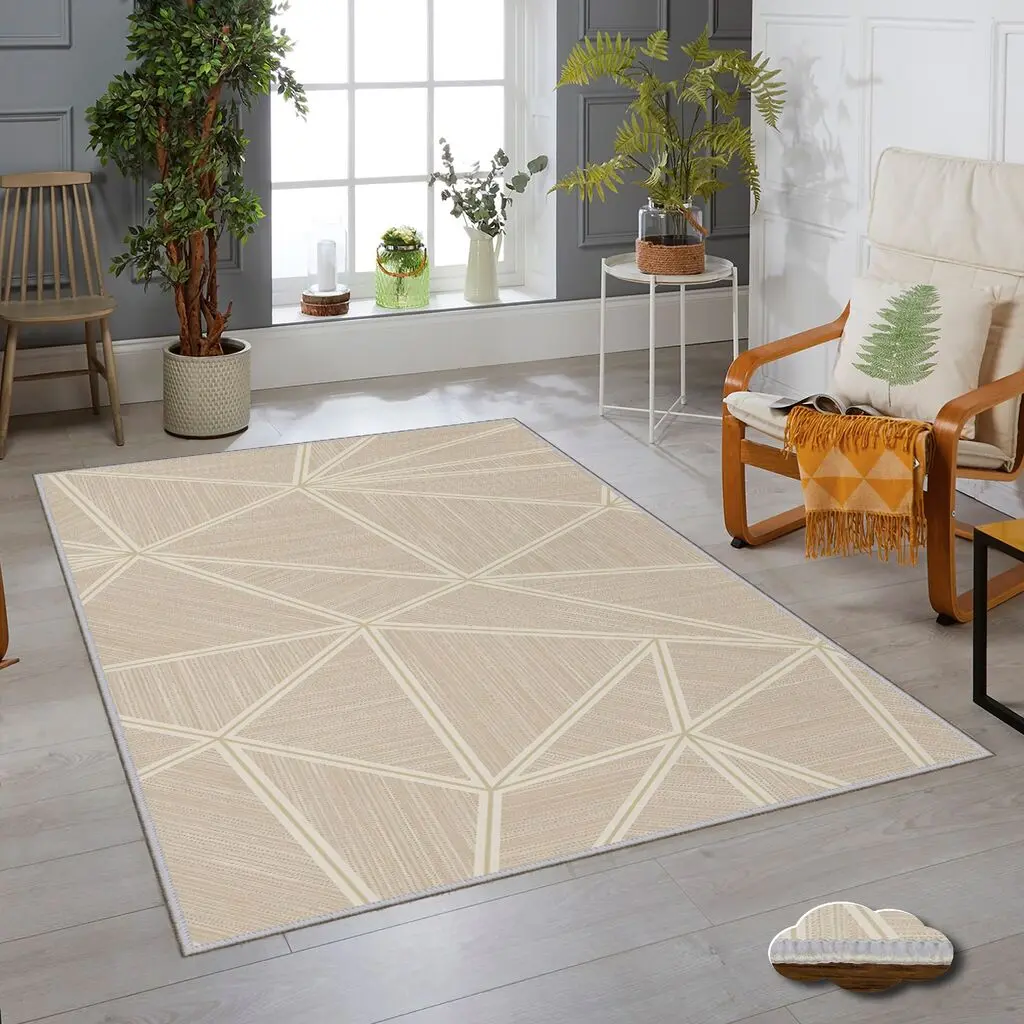 Conceptum Hypnose Tepih Wookece474, 80x150 cm, Bež