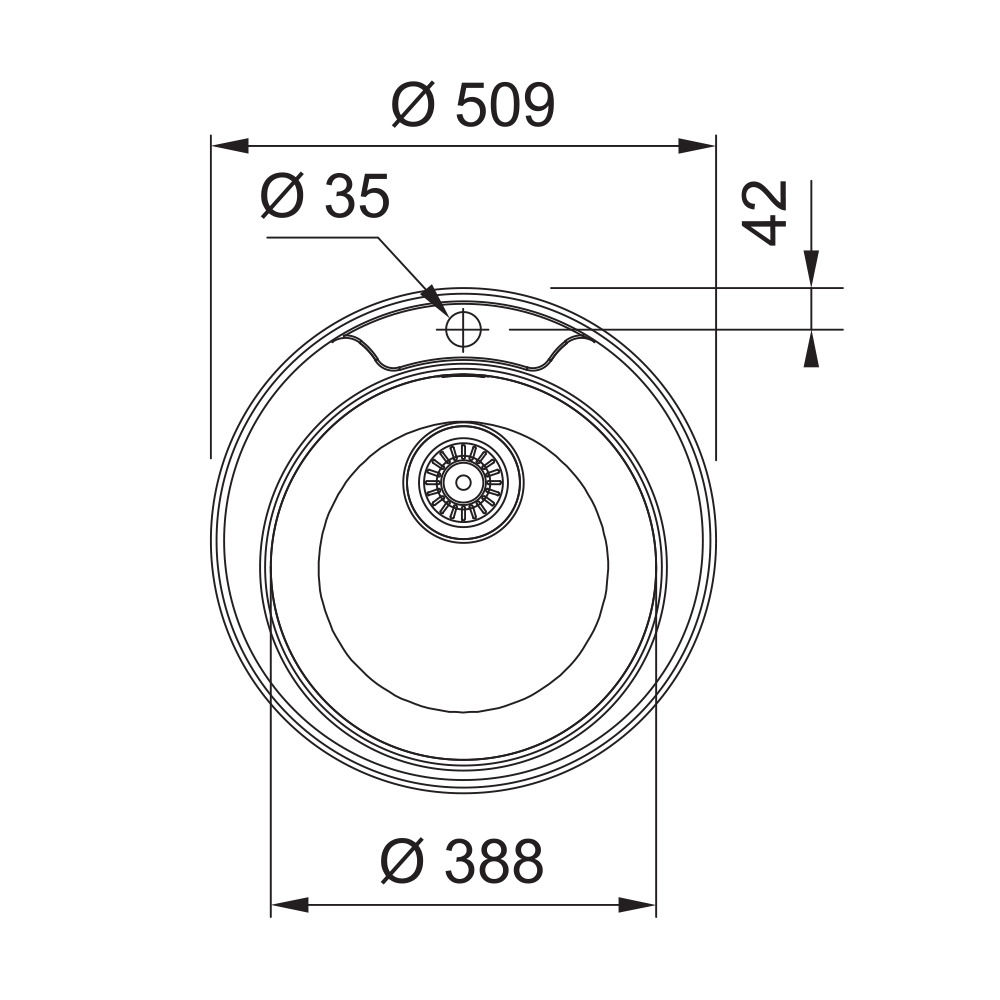 Franke sudopera ROX 610-39 101.0714.034