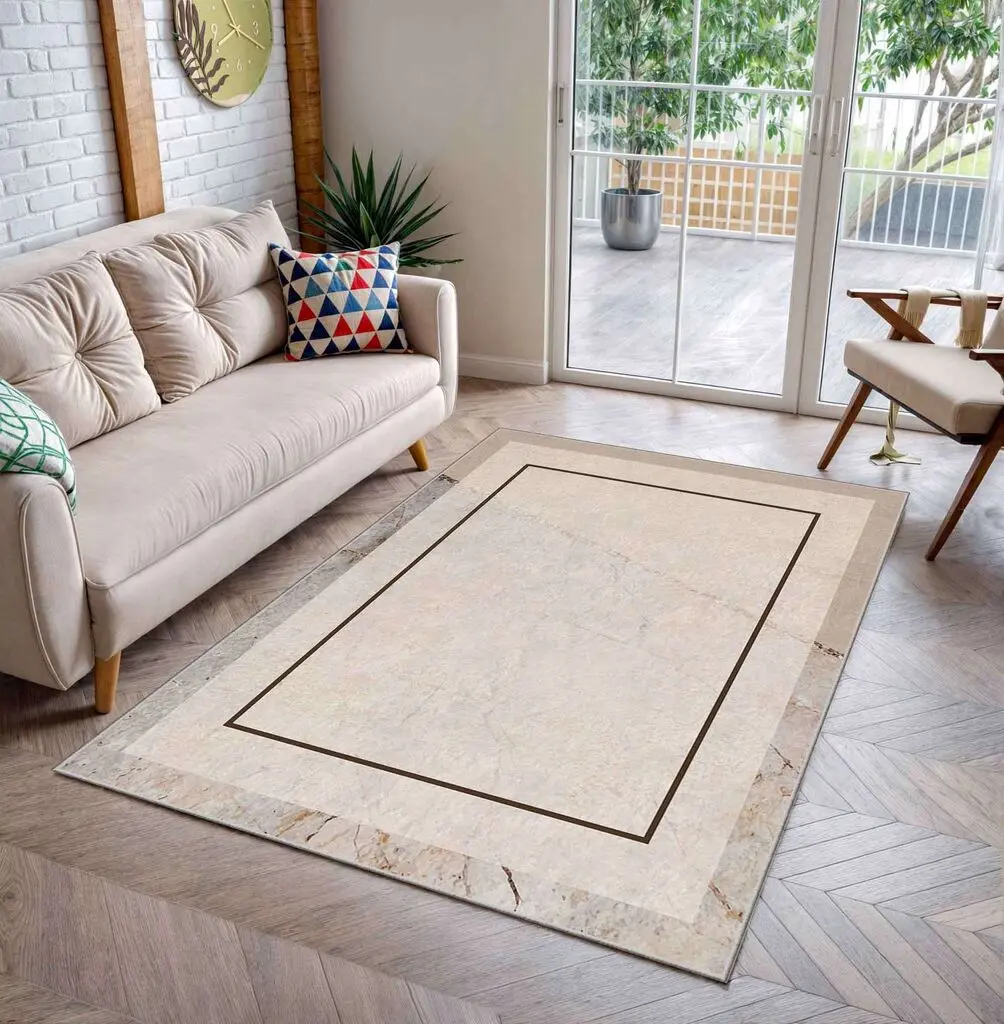 Conceptum Hypnose Tepih Shml7, Pravougaoni, 160 x 230 cm, Krem