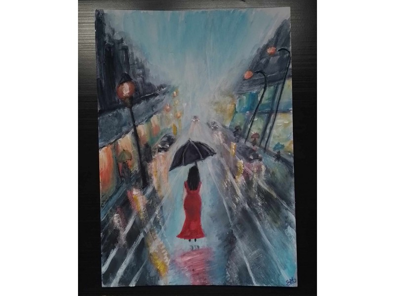 Rain Akril na tabli, A4