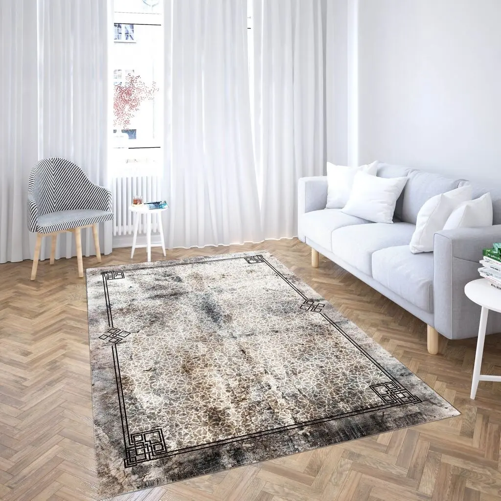 Conceptum Hypnose Tepih CG_45, Pravougaoni, 100 x 140 cm, Sivi