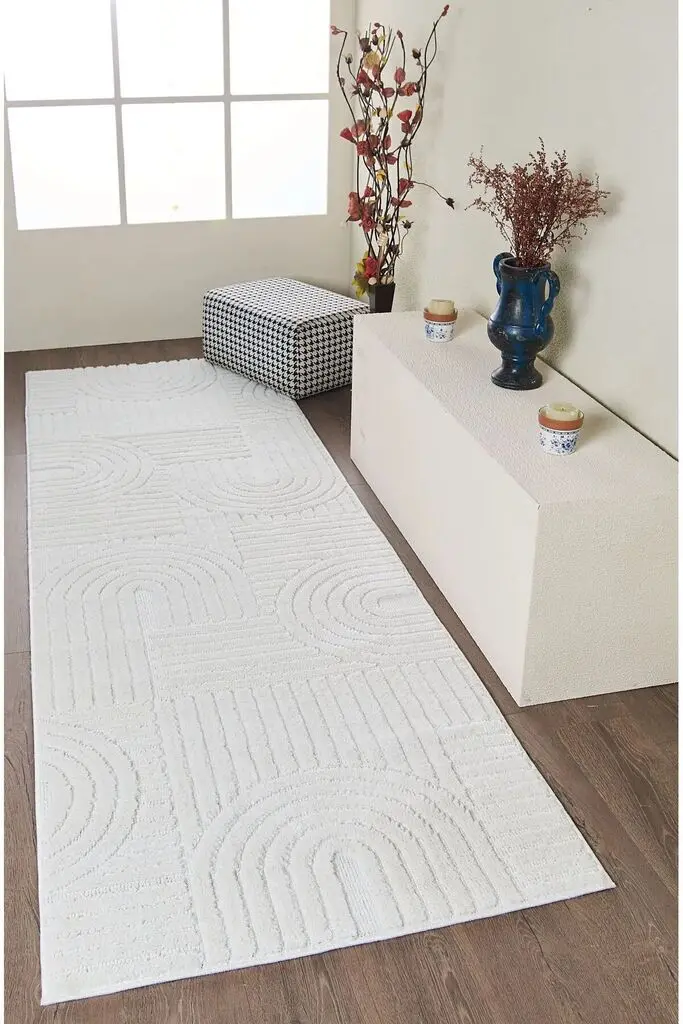 Conceptum Hypnose Tepih 691B, Pravougaoni, 120 x 250 cm, Bež