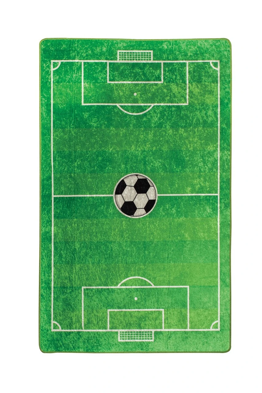 Conceptum Hypnose Tepih Football, 140x190 cm, Zeleni