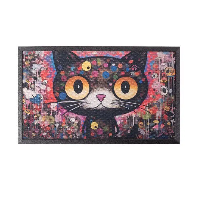 Multy home Otirač print Soft Step Lima Graphity cat