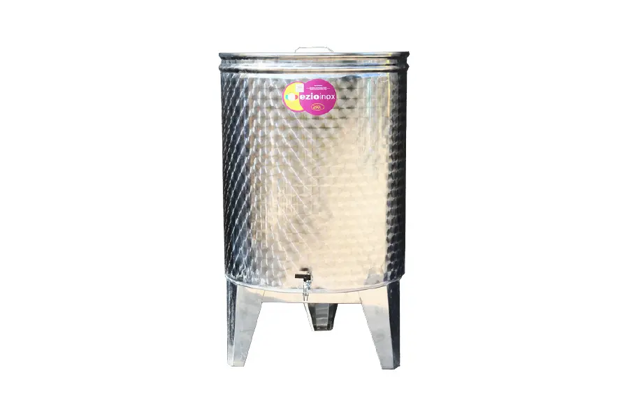 EZIO-INOX Inox bačva za vino sa slavinom 260 l