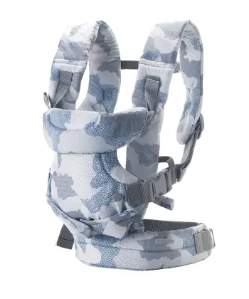 INFANTINO Kengur nosiljka 4u1 Camo, Belo- plava