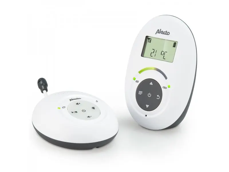 ALECTO DBX-125 digitalni dvosmerni bebi alarm, bela