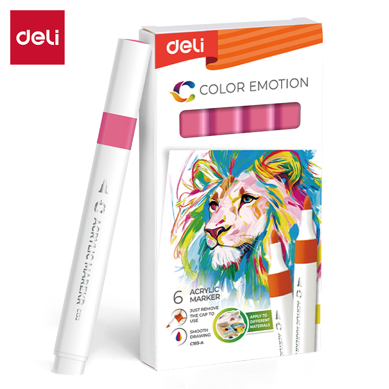 MARKER DELI AKRILNI
ROZE COLOR EMOTION
EC193A-Rose