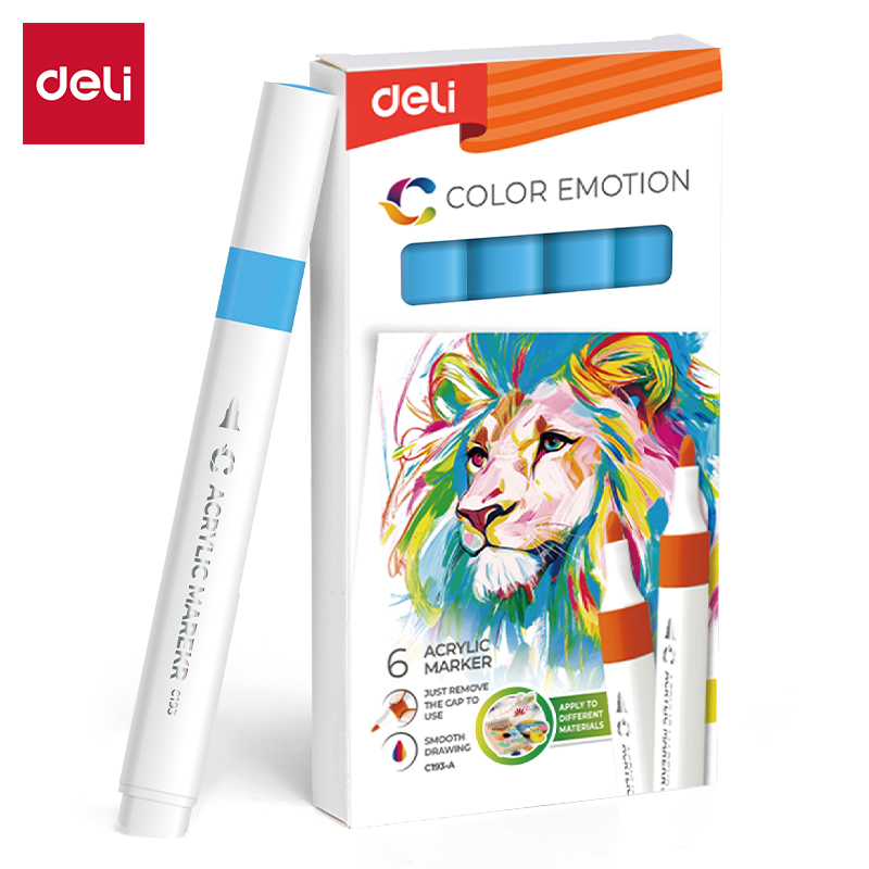 MARKER DELI AKRILNI
NEBO PLAVI COLOR
EMOTION EC193A-Sky
Blue