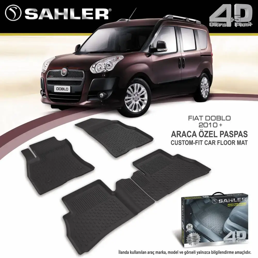 Sahler Gumene patosnice za Fiat Doblo sa 5 vrata 2010-2022