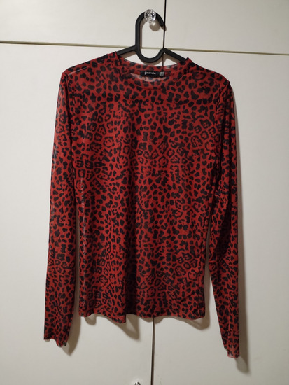 Stradivarius leopard bluza