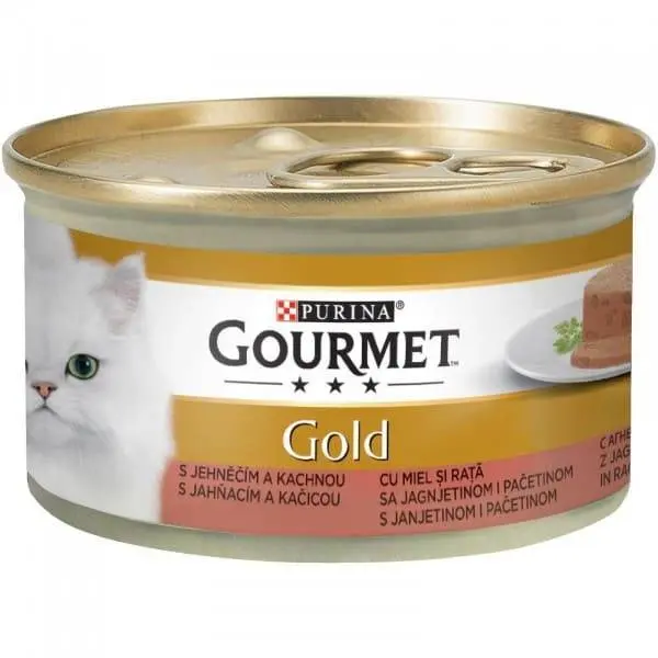 PURINA Gourmet Gold Pašteta za mačke Jagnjetine i Pačetine 85g