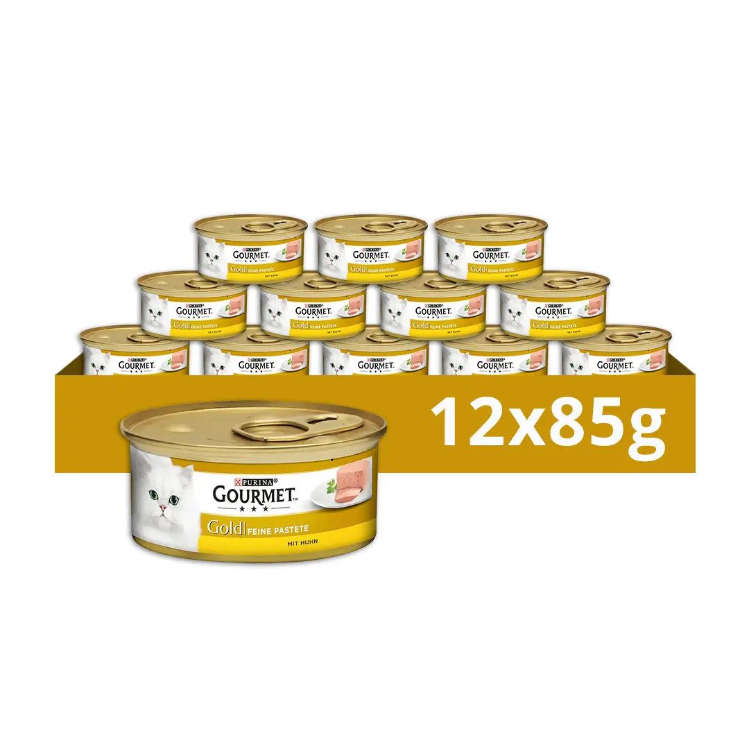 GOURMET Gold Pašteta za mačke, Ćuretina 12 x 85 g