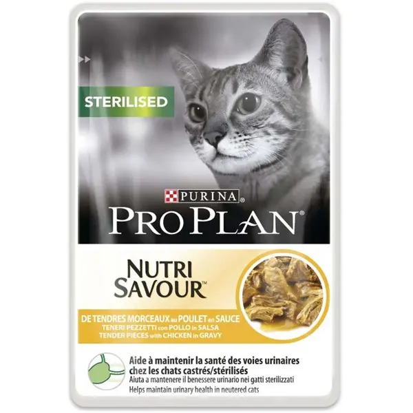 PURINA Pro Plan Vlažna hrana za sterilisane mačke Piletina 85g