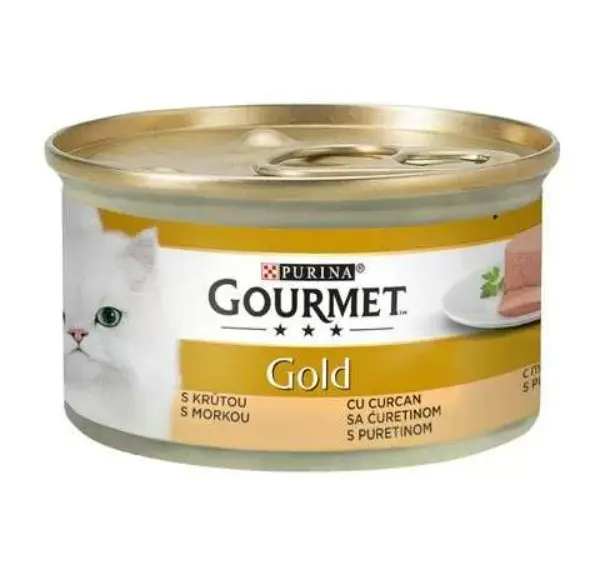 PURINA Gourmet Gold Pašteta za mačke Ćuretina 85g