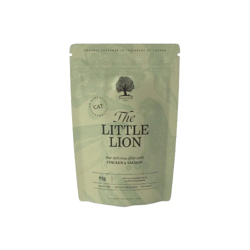 ESSENTIAL FOODS Preliv sa piletinom i lososom u sosu The Little Lion Pouch, 85g