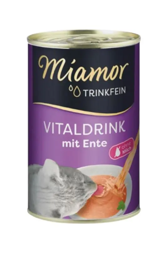 MIAMOR Vlažna hrana za mačke Vital Drink Pačetina 135ml