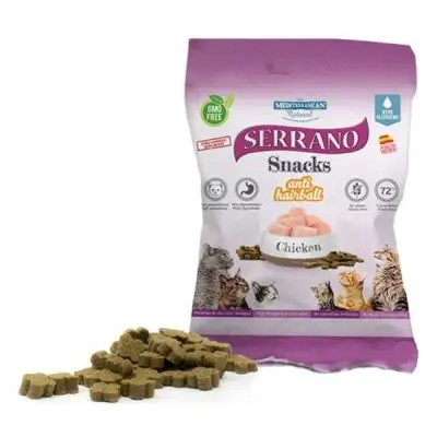 MEDITERANEAN NATURAL Serrano Snacks Cat Piletina 50g
