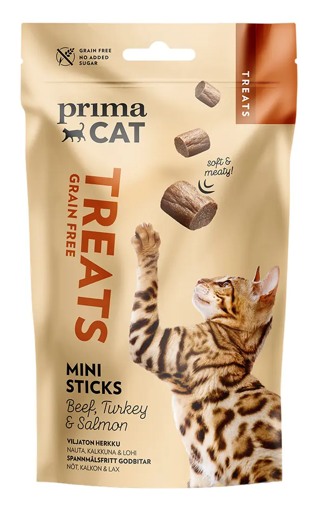 PRIMA CAT Poslastica za mačke 50g MINI STICKS