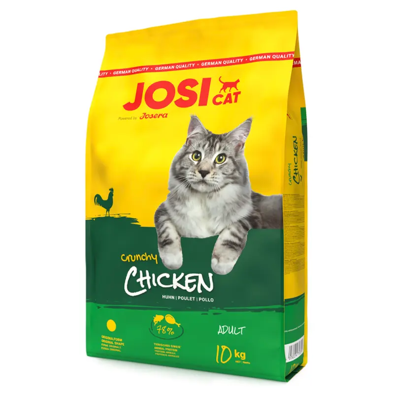 JOSERA Suva hrana za mačke JosiCat, Crunchy Chicken, 10 kg