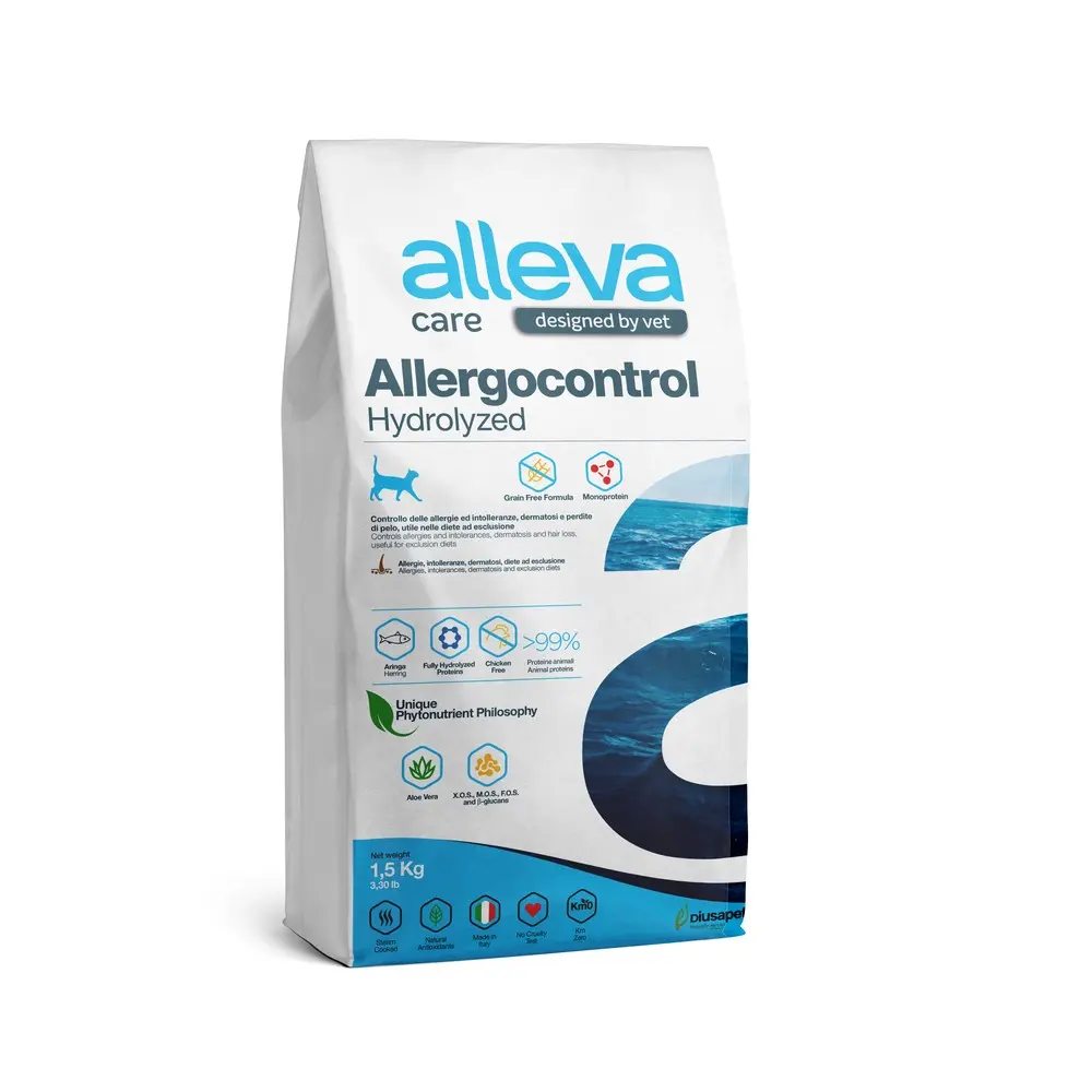 Alleva Care Suva hrana za mačke svih životnih doba, Alergocontrol, 1.5kg