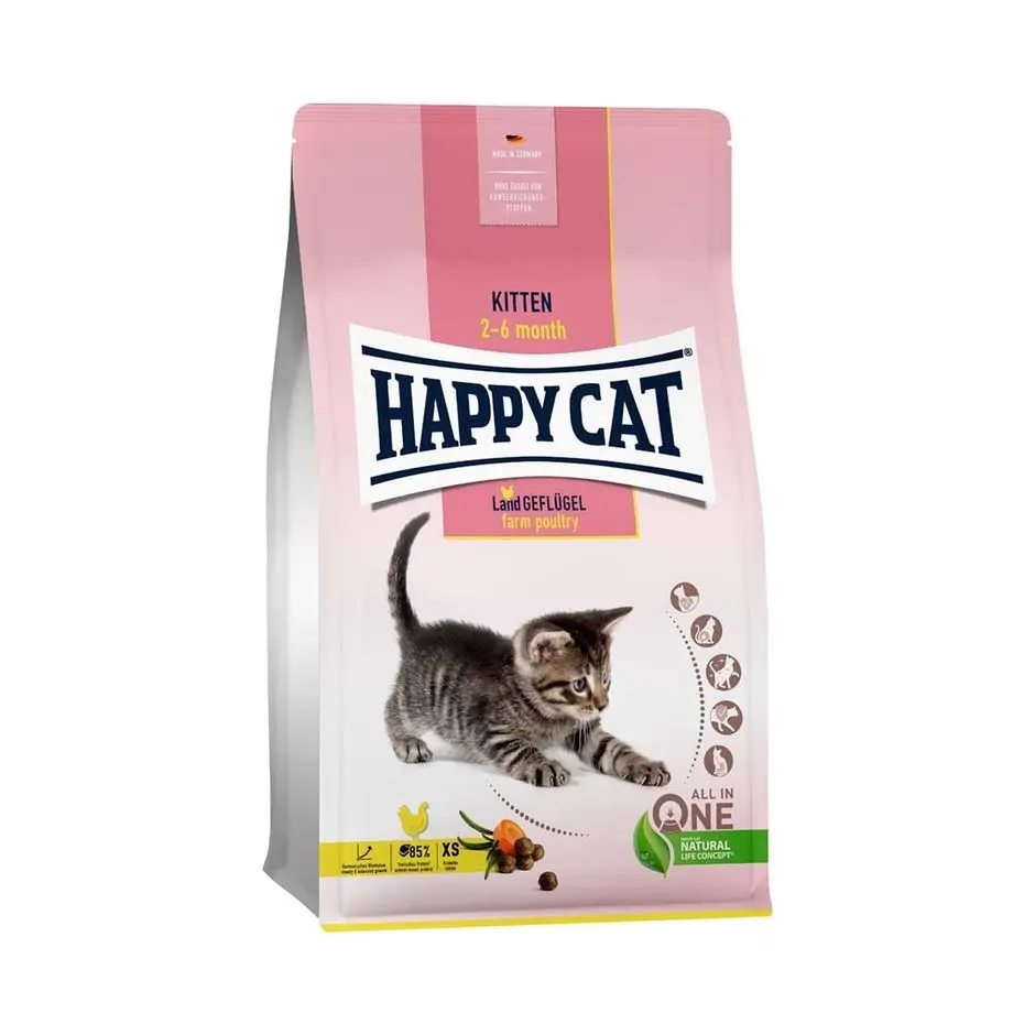 HAPPY CAT Suva hrana za mačiće Minkas kitten, 10 kg
