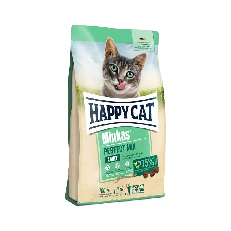 HAPPY CAT Hrana za odrasle mačke Minkas Perfect mix,10kg