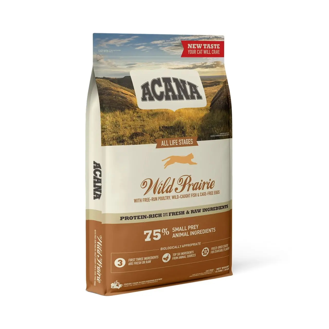 ACANA Suva hrana za mačke Wild Prairie, 4.5kg